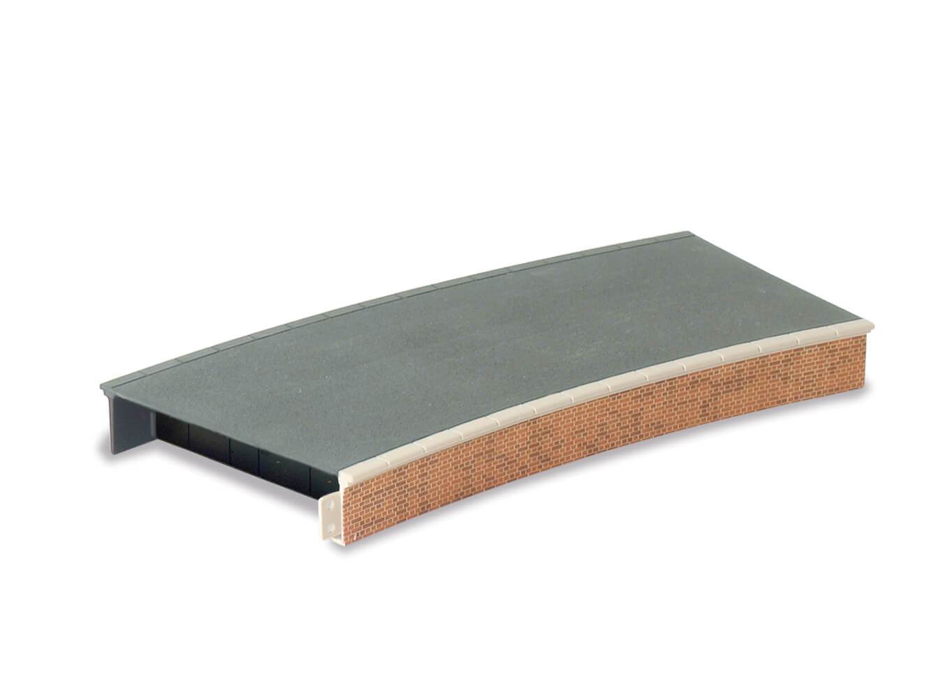 Peco ST-292 Platform System, Curved Unit, brick type – TTCDiecast.com