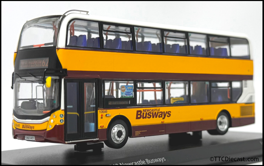 Northcord UKBUS6542 ADL E400MMC Newcastle Busways 10646 SN66 WKB ...