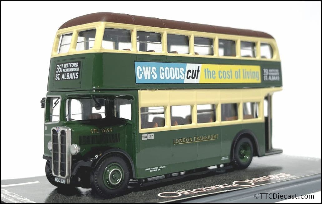 Corgi OM40403 AEC Regent II / Weymann London Transport, PRE OWNED ...