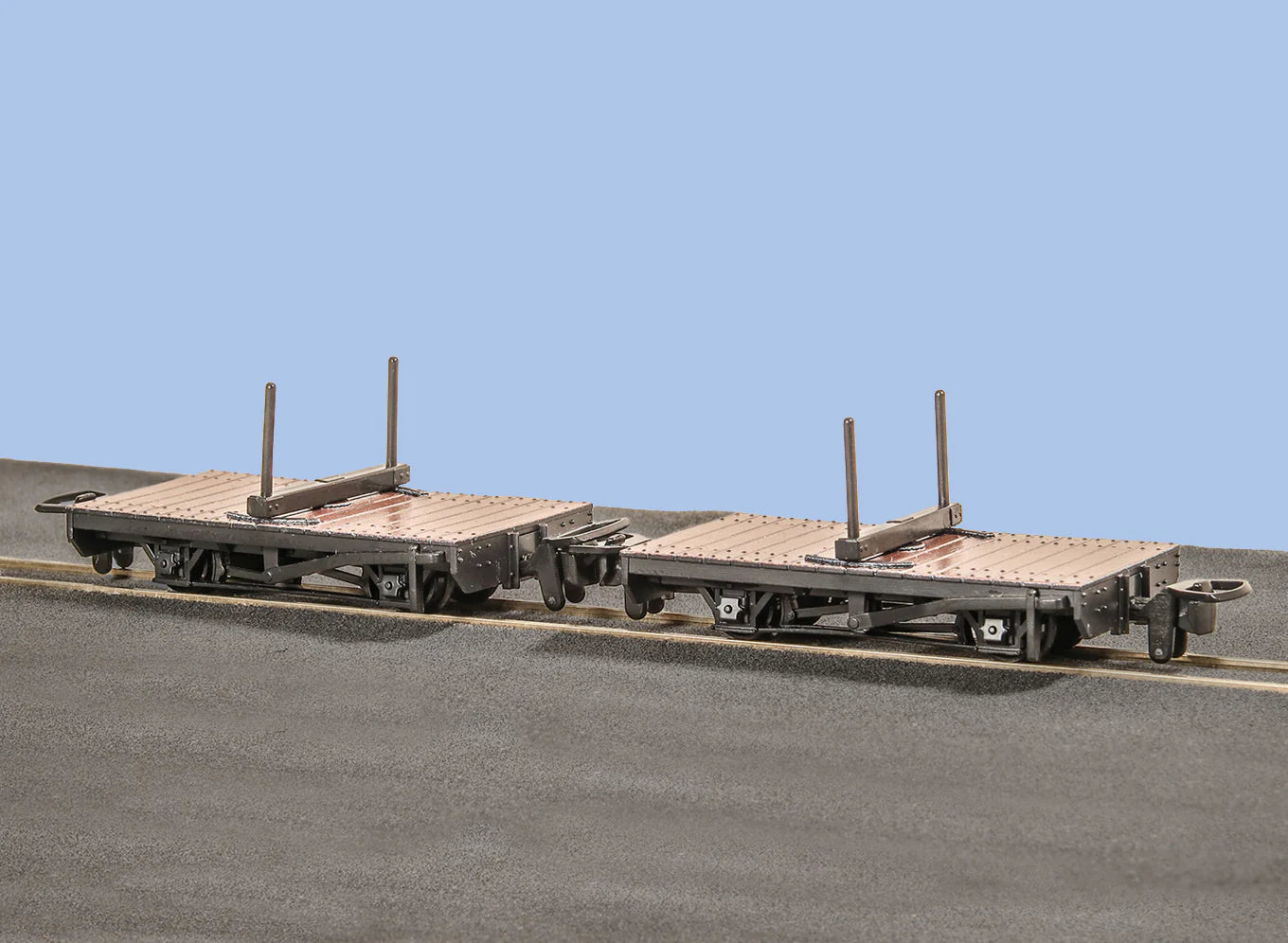 Peco GR-310 OO-9 4 - Wheel Bolster Wagon – TTCDiecast.com