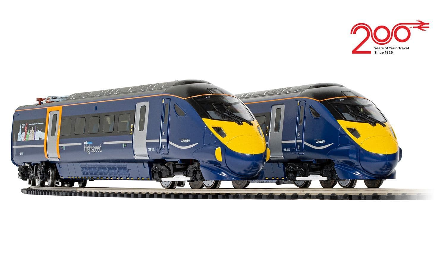 Hornby R30442 Rail 200 Southeastern Class 395 4 Car Train Pack 395015 ...