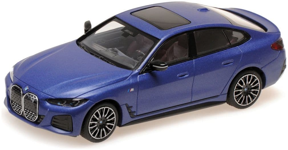 Minichamps 410 024001 Bmw I4 M50, 2022, Matt Blue 1:43 Scale *PRE ORDE ...