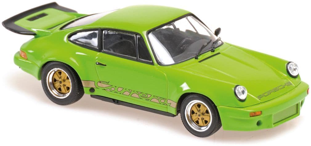Minichamps 940 063121 Porsche 911 Carrera Rs 3.0 1974, White / W. Blue ...