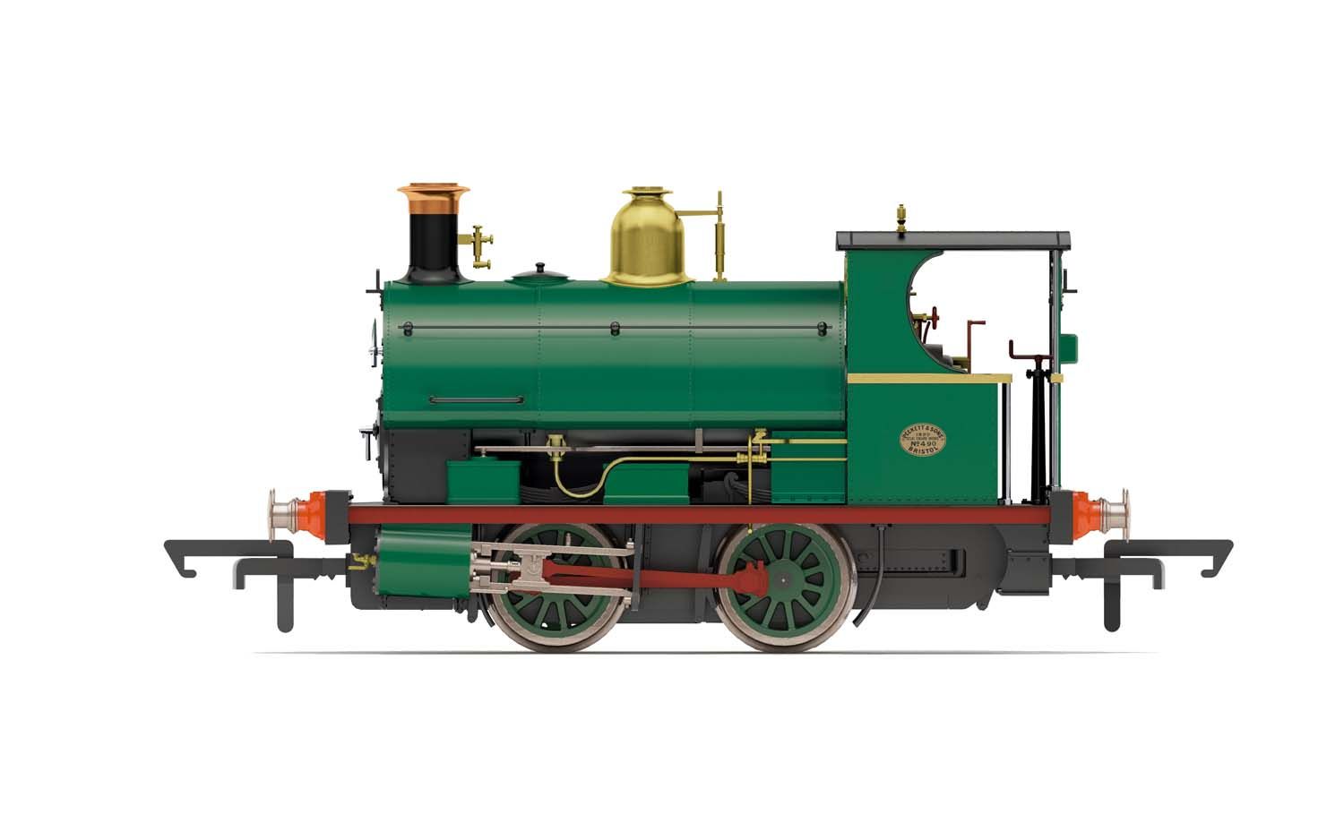 Hornby R3868 Crawshay Brothers, Peckett W4 Class, 0-4-0ST, 490/1890 ...