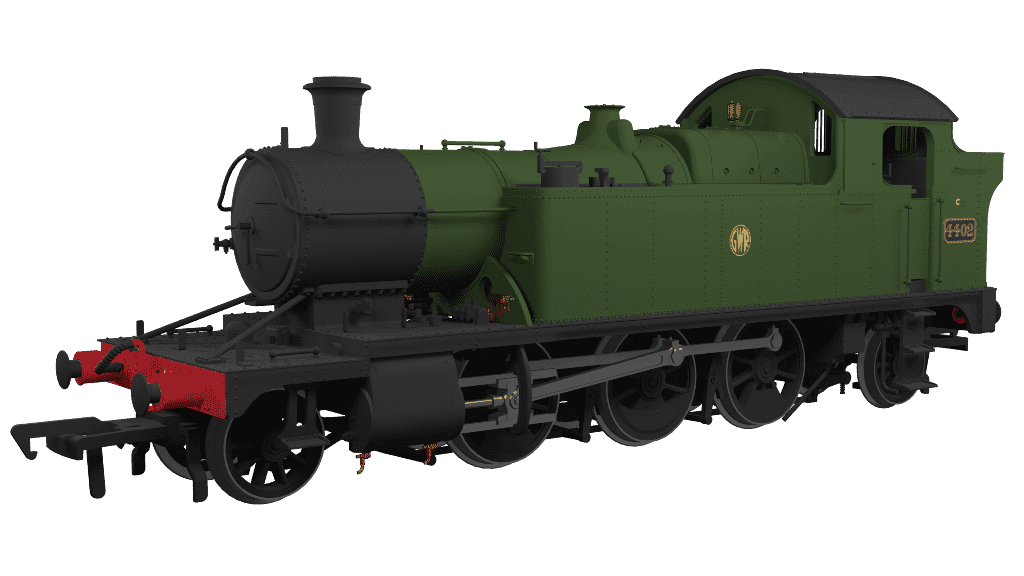 Rapido 951503 GWR 44xx No.4402 GWR Green c/w Shirtbutton Roundel DCC S ...