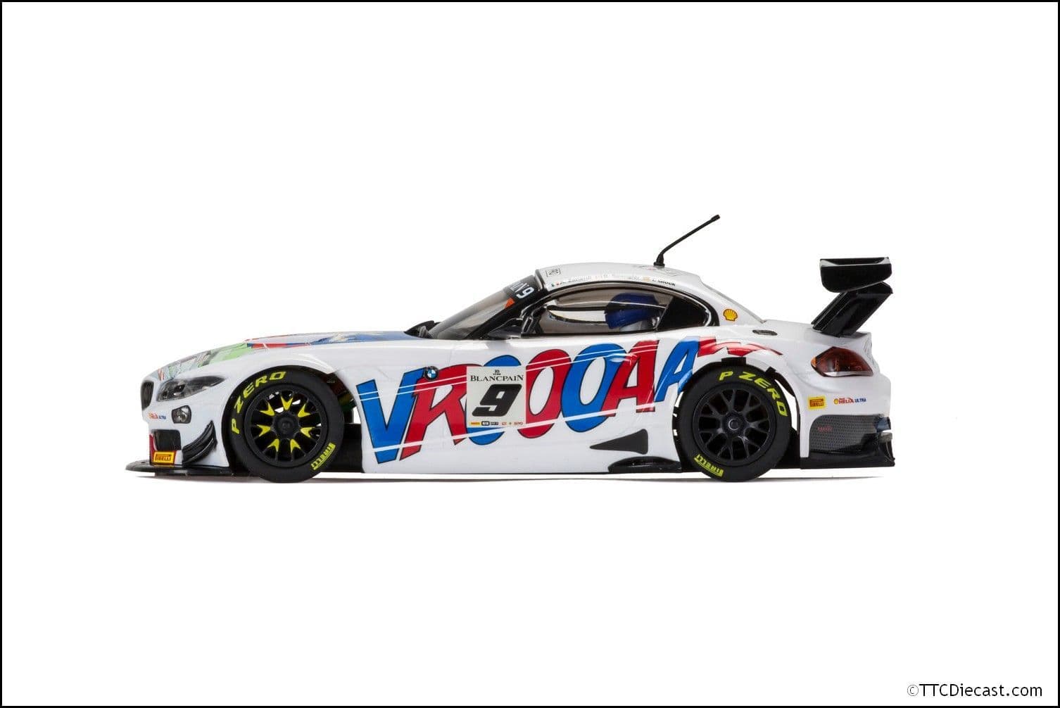 Scalextric C3855 BMW Z4 GT3, 2015 24 Hrs Spa, ROAL Motorsport No.9 *LA ...