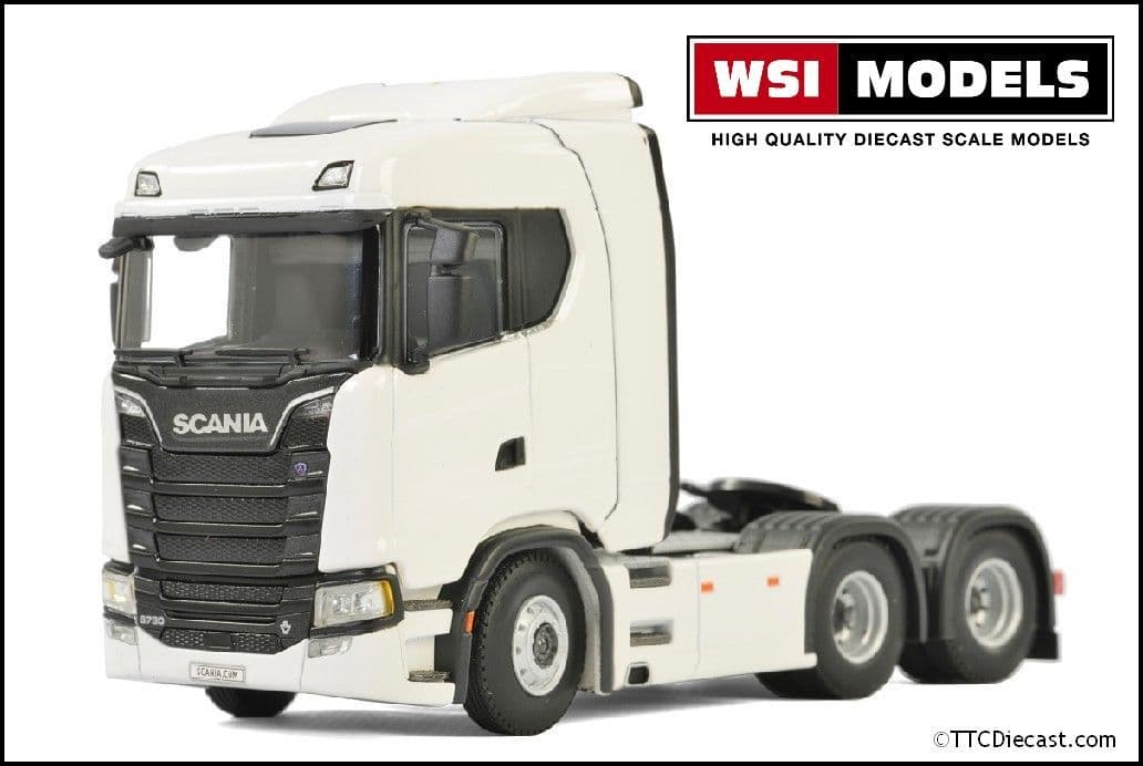 Wsi 03-2006 Scania S Highline CS20N 6x2 Tag Axle White – TTCDiecast.com