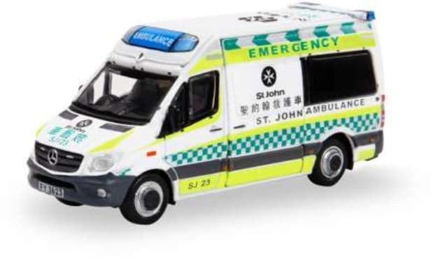 Tiny ATC64623 Mercedes Benz Sprinter St. John Ambulance SJ23 1:64 Scal ...