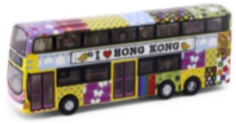 Tiny CCRA003 Chocolate Rain B9TL Bus Multicolor 1:110 Scale *PRE ORDER ...