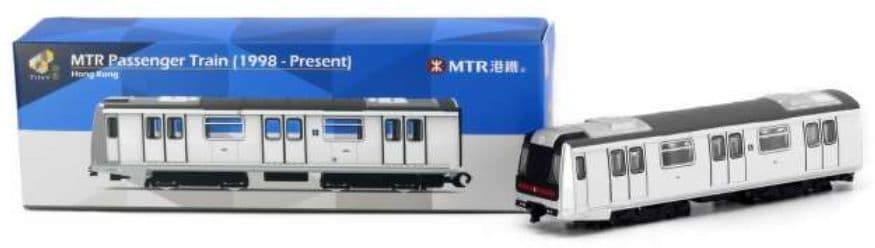 Tiny MTR00001 MTR Passenger Train 1998 Present White/Black 1:120 Scale ...